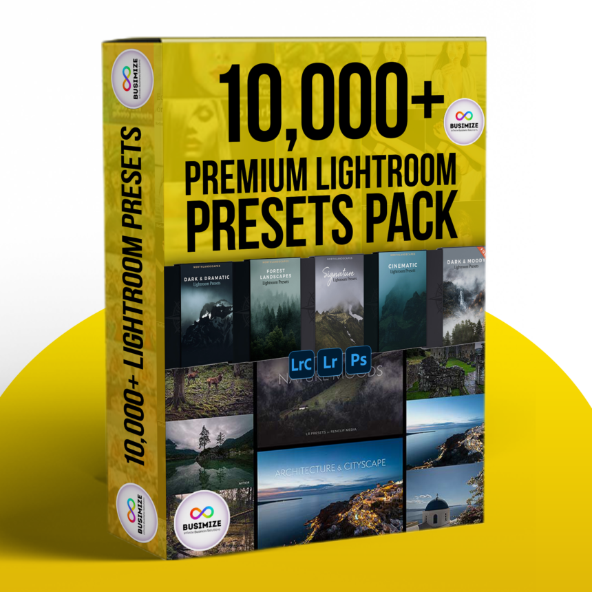 10,000+ Premium Lightroom presets desktop and Mobile – busimize.com